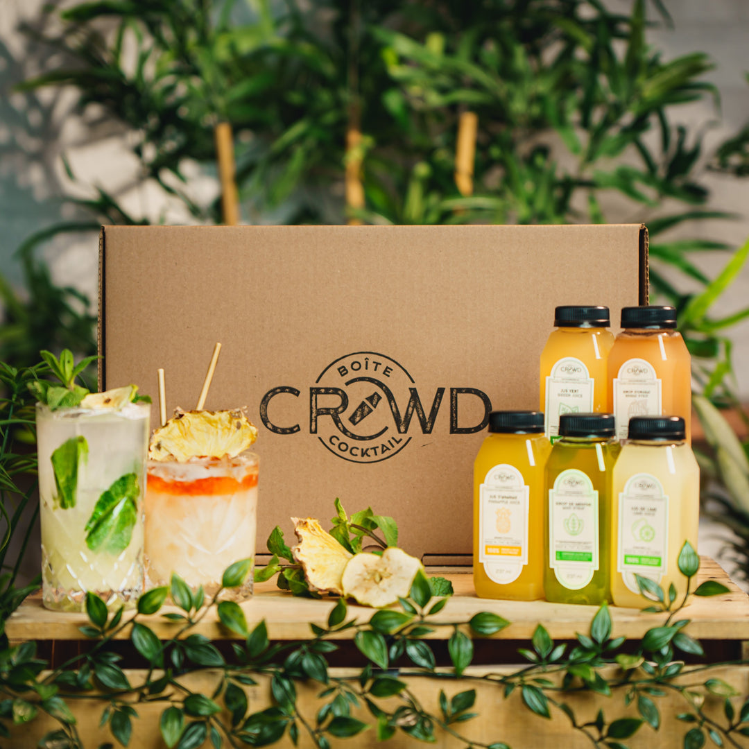 Boîte à Cocktails Tiki-Toé - Expérience Mixologie Unique – Crowd Bar ...